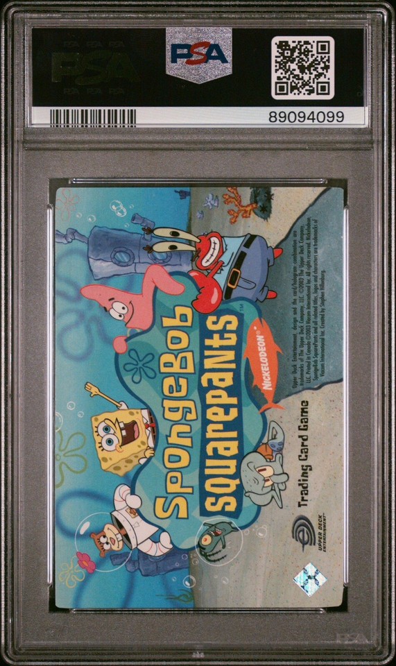Holo PSA 10 Spongebob Squarepants Aquatic Amigos 018 POP 3! AA-018 RC ...