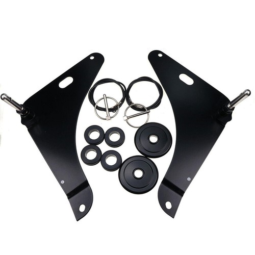 Black Hood Pin Pins Kit 82214260AC P5155755 for Dodge Challenger ...