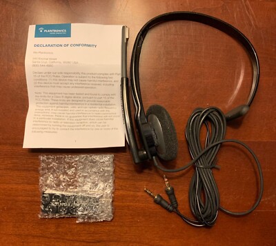 NEW Plantronics Audio 610 USB Single Ear Headset | eBay