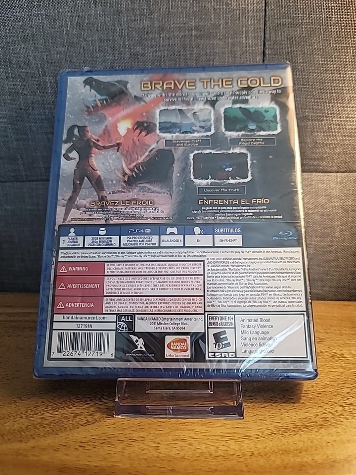 Subnautica: Below Zero - Sony PlayStation 4 (PS4) New Factory Sealed ...