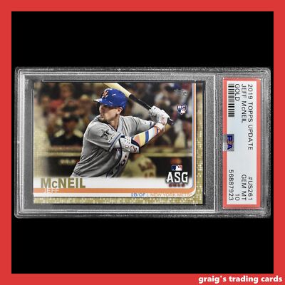 2019 Topps Update Gold /2019 #US261 Jeff McNeil PSA 10 GEM-MT | eBay