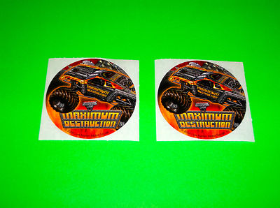 MONSTER JAM MAXIMUM DESTRUCTION TRUCK STICKERS DECALS | eBay