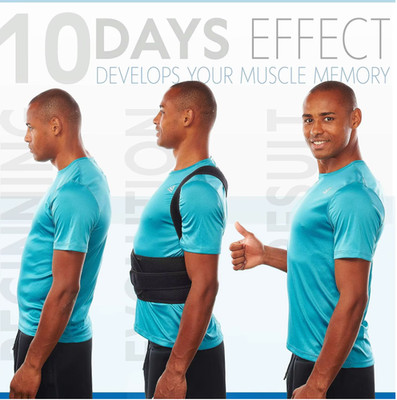 Adjustable Posture Corrector Corset Back Brace Belt Lumbar Support ...