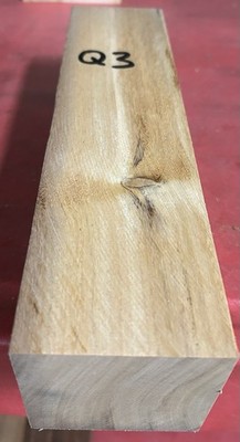 ONE BEAUTIFUL KILN DRIED RED QUEBRACHO TURNING BLANK WOOD LUMBER 3 X 3 ...