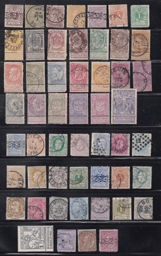 Belgium: Unchecked lot 52 stamps. Mint/Used. Lot F1623 | eBay