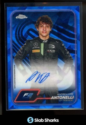 2024 TOPPS CHROME SAPPHIRE FORMULA 1 #CAC-ANT ANDREA KIMI ANTONELLI ...