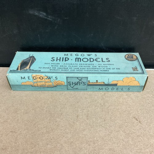 Vintage Megow’s Ship Models Clipper Ship Wood Model Kit | eBay