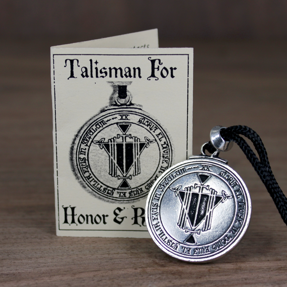 Talisman Honor & Riches Pendant Solomon Seal Amulet Hermetic kabbalah ...