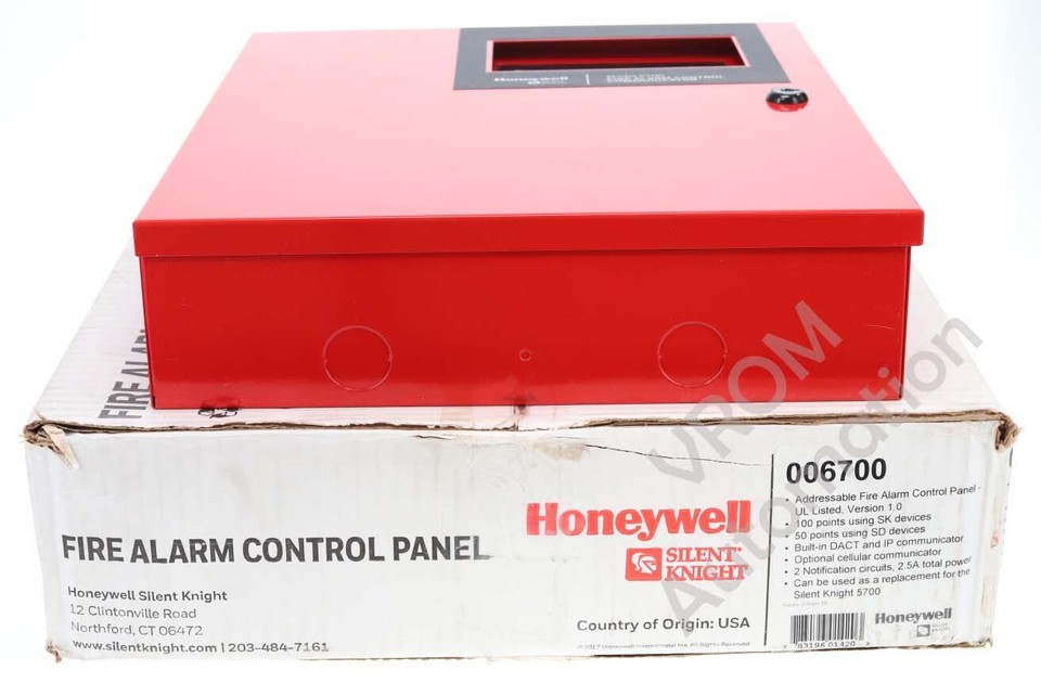 New Honeywell 6700 006700 Silent Night Fire Alarm Control Panel | eBay