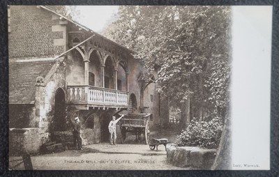 Vintage Postcard The-Old Mill. Guy's Cliffe, Warwick Warwickshire | eBay