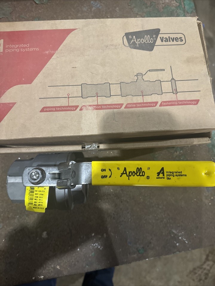 Apollo 76F-108-27A 2" Stainless Steel FNPT Ball Valve Full Port ...
