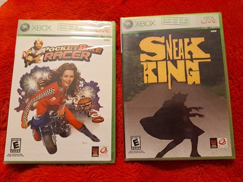 Xbox 360 lot of 2 New Sealed Burger King Pocketbike Racer Sneak King | eBay