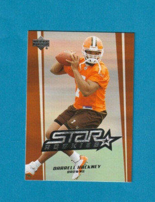 2006 Upper Deck ROOKIE # 239 Darrell Hackney CLEVELAND BROWNS | eBay
