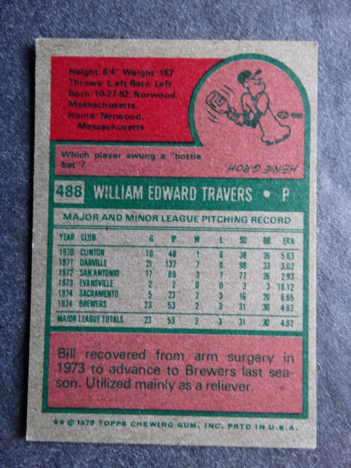 VG 1975 Topps Mini Baseball Cards Complete Your Set U You Pick From ...