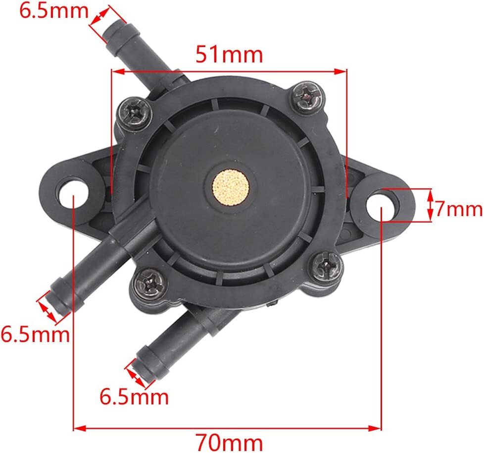 491922 808492 Fuel Pump for Craftsman Riding Lawn Mower Briggs ...