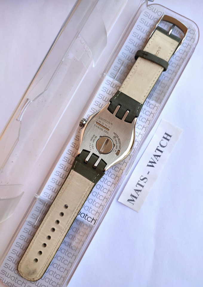 SWATCH+IRONY NABAB+YNS417 SQUAD EMBLEM+NEU/NEW | eBay