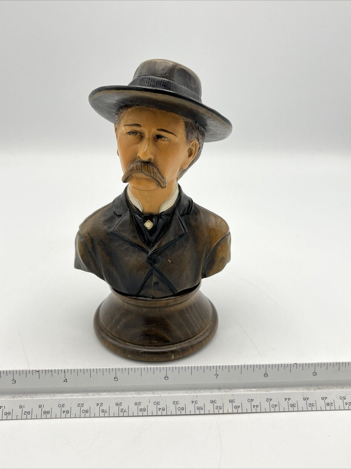 Wyatt Earp by Edward Rohn An Original ANRI Woodcarving Italy Limited ...