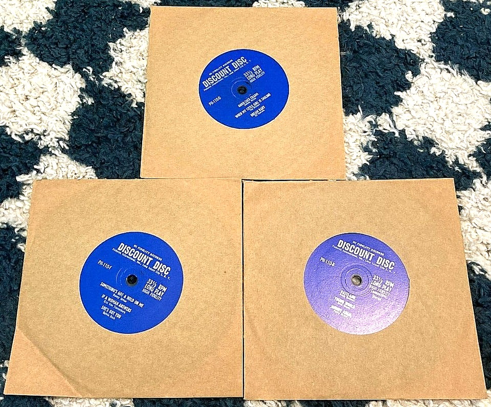Discount Disc V/A 3x 7" 33rpm EP lot obscure oldies rip offs VG | eBay