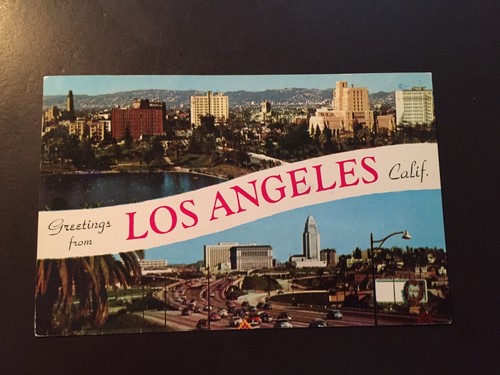 "Greetings from Los Angeles" - Los Angeles, Ca. vintage postcard | eBay