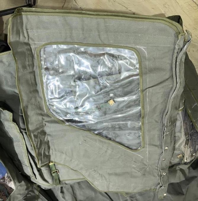 SOFT TOP FOR JEEP WILLYS CJ2A,CJ3A,3B,M38,M38A1 FITS ON CIVIL BOWS ...