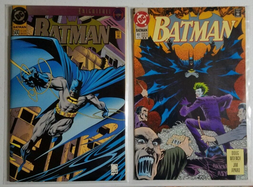Batman # 491 and Batman Knightfall # 500 Comic Books - Lot of 2 | eBay