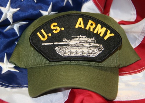 M-60 PATTON MEDIUM BATTLE TANK HAT PATCH CAP US ARMY VETERAN GIFT ARMOR ...