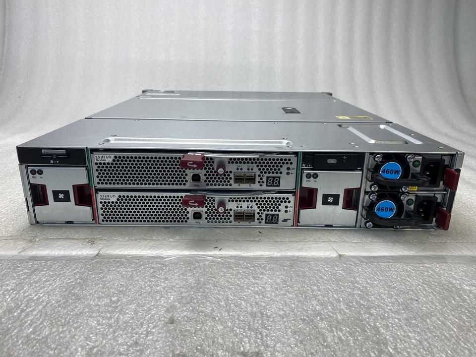 HP D3600 Storage Enclosure QW968A 12x 3.5" Bay 2x 12Gb SAS Controller ...