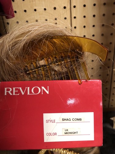 Revlon Strawberry Blonde Hair Shag Comb Extension Ponytail W Box 1R ...