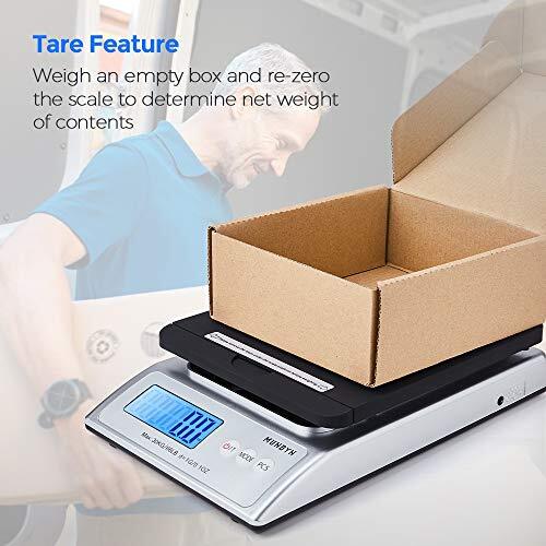 MUNBYN Digital Postal Scales, Parcel Postage Shipping Scale 30kg 66lbs ...