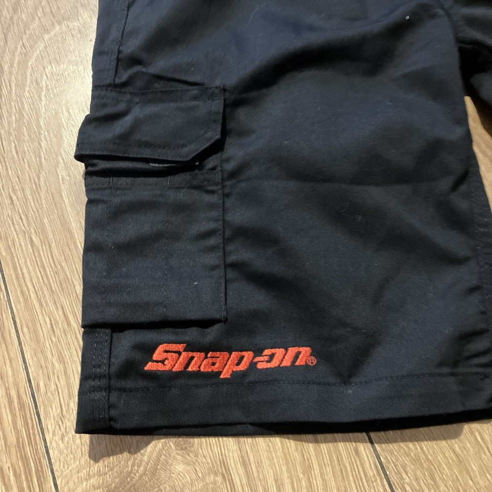 Genuine Snap-On Tools Men's Black Cargo Combat Work Shorts 30” | eBay UK