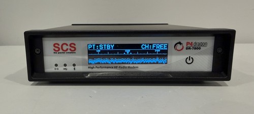 *Mint* SCS P4dragon DR-7800 PACTOR 4 HF Packet Modem with Icom cables ...