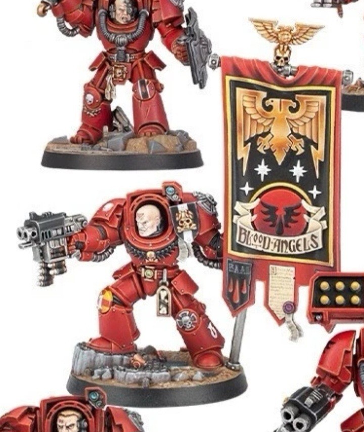 Warhammer 40k - Space Marine Terminators - Heroes of the First Company ...