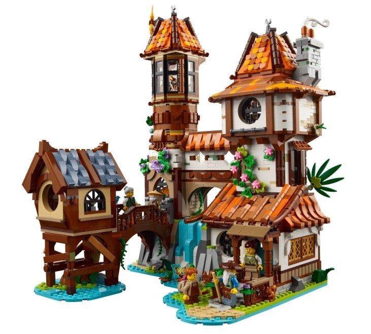 LEGO Bricklink Designer 910048: Riverside Scholars 2,769 Piece Set | eBay