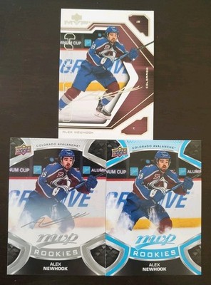 Alex Newhook 2021-22 Upper Deck MVP Rookie 3 Card Lot | eBay