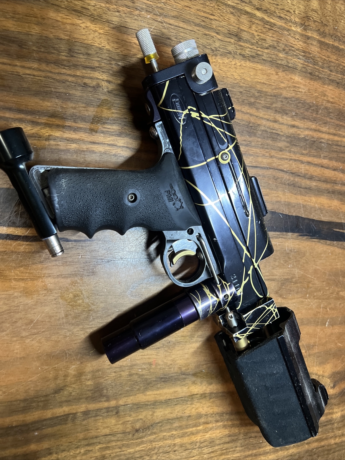 Paintball Autococker Graham Easton All American Belsales Evolution With ...