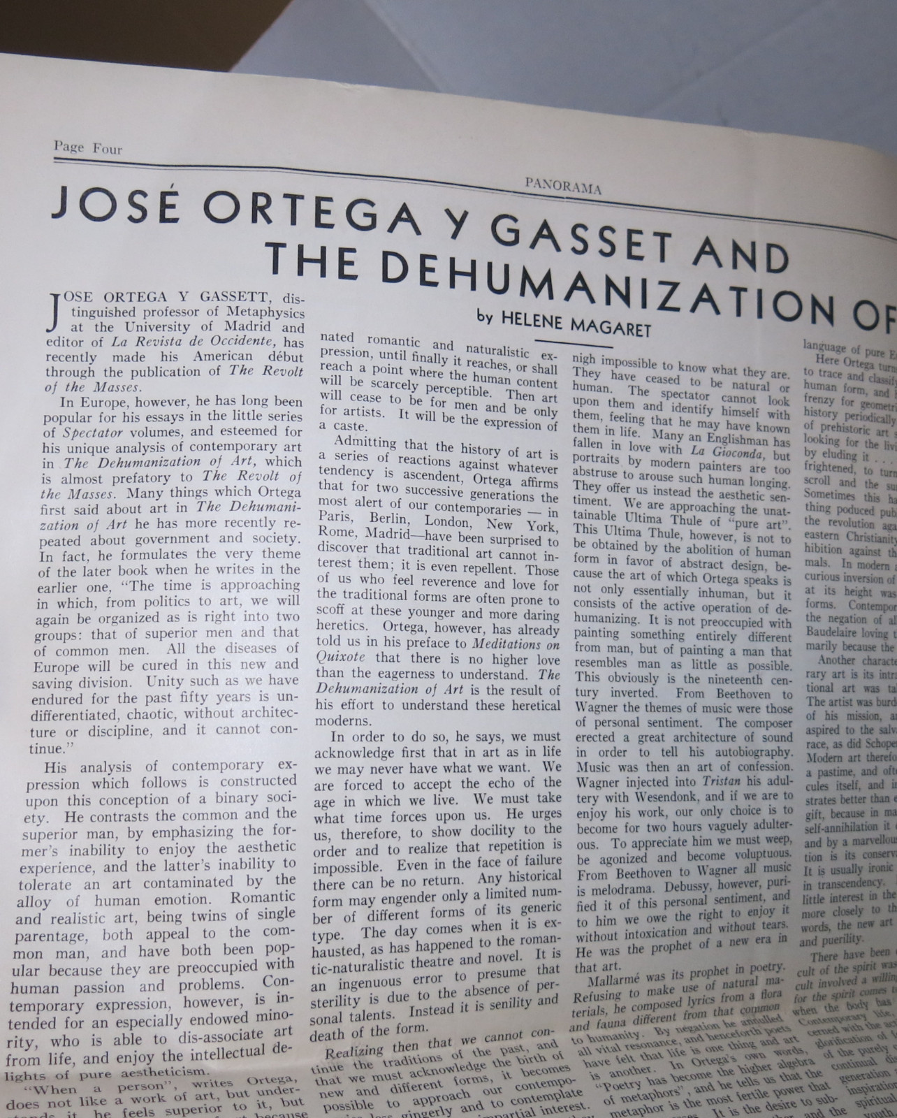 Panorama Newspaper Rare Left Wing Newspaper Louis Ginsberg Poetry 1934 ...
