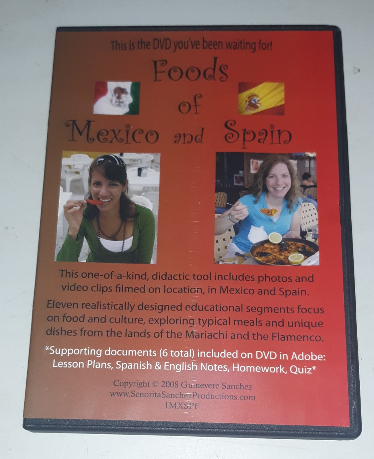Foods of Mexico and Spain DVD 2008 | eBay