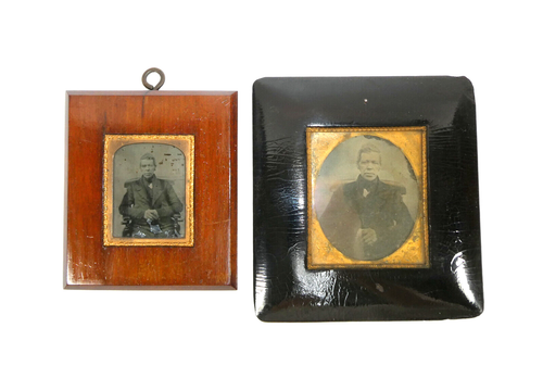 Two Ferrotype/Photos XIX C.Tintype Daguerreotypie | eBay Australia