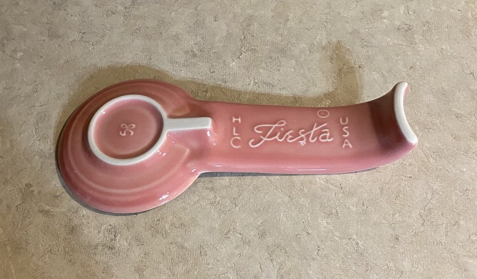 Fiesta Peony Spoon Rest~Fiestaware~NEW | eBay