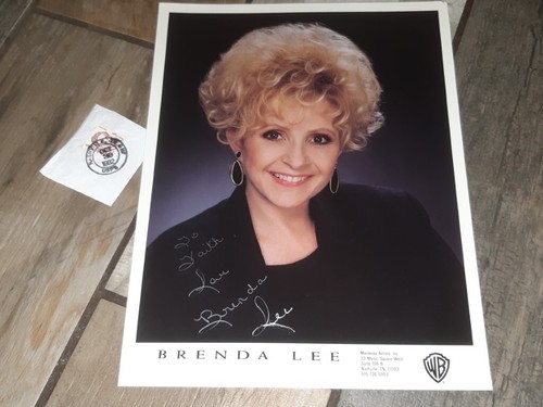 Brenda Lee Autograph 8" x 10" Photo SIGNED! FREE SHIPPING! NICE ...