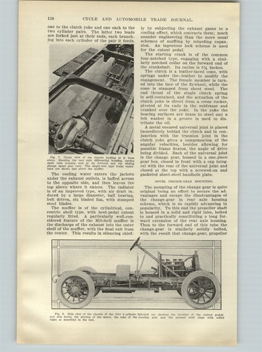 1909 PAPER AD 7 PG Article 1910 Mitchell Model S Touring Car Auto ...