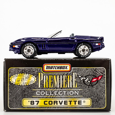 1997 Matchbox "Premiere Collection Corvette" '87 Corvette® INDIGO ...