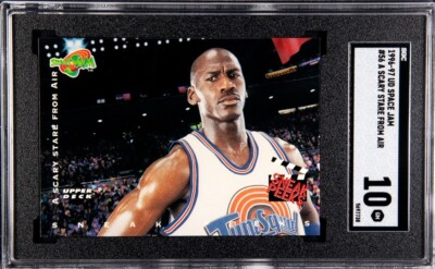 1996 Upper Deck Space Jam Michael Jordan SGC 10 Gem Mint | eBay