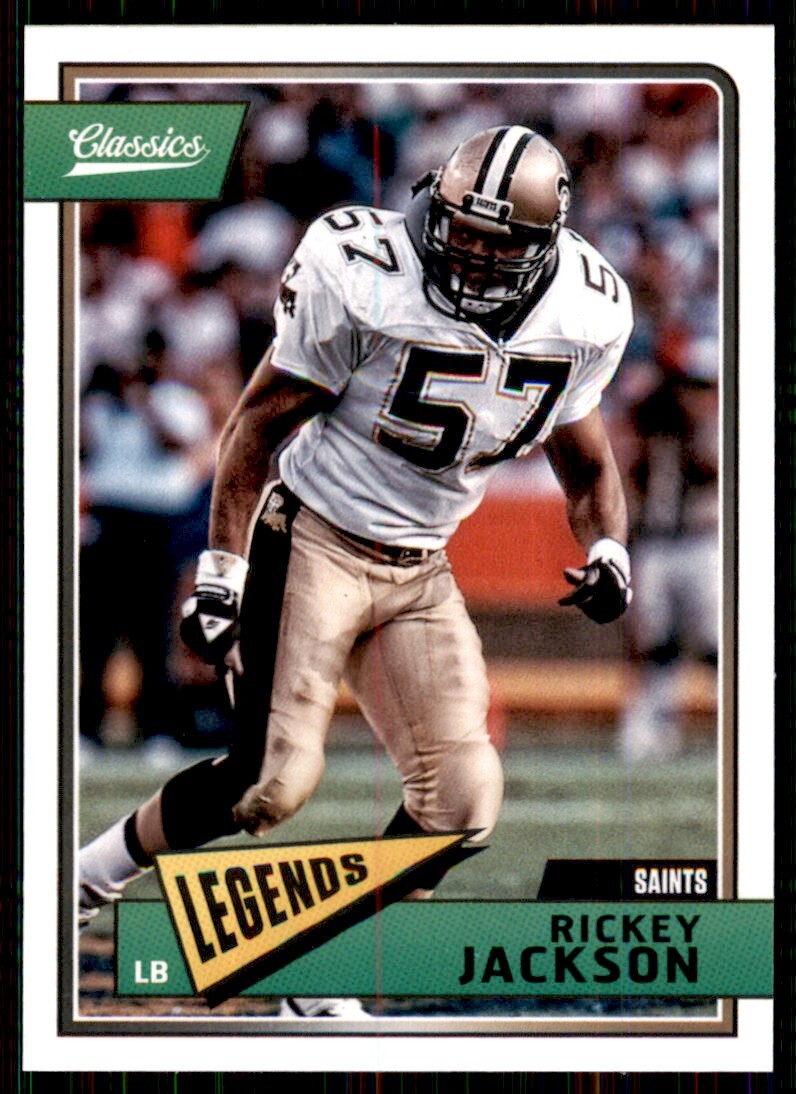 2018 Panini Classics Rickey Jackson New Orleans Saints #155 NFL ...
