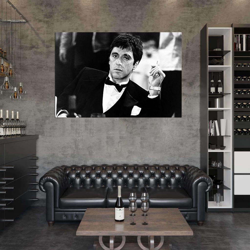 61403 Scarface black and white Wall Decor Print Poster | eBay