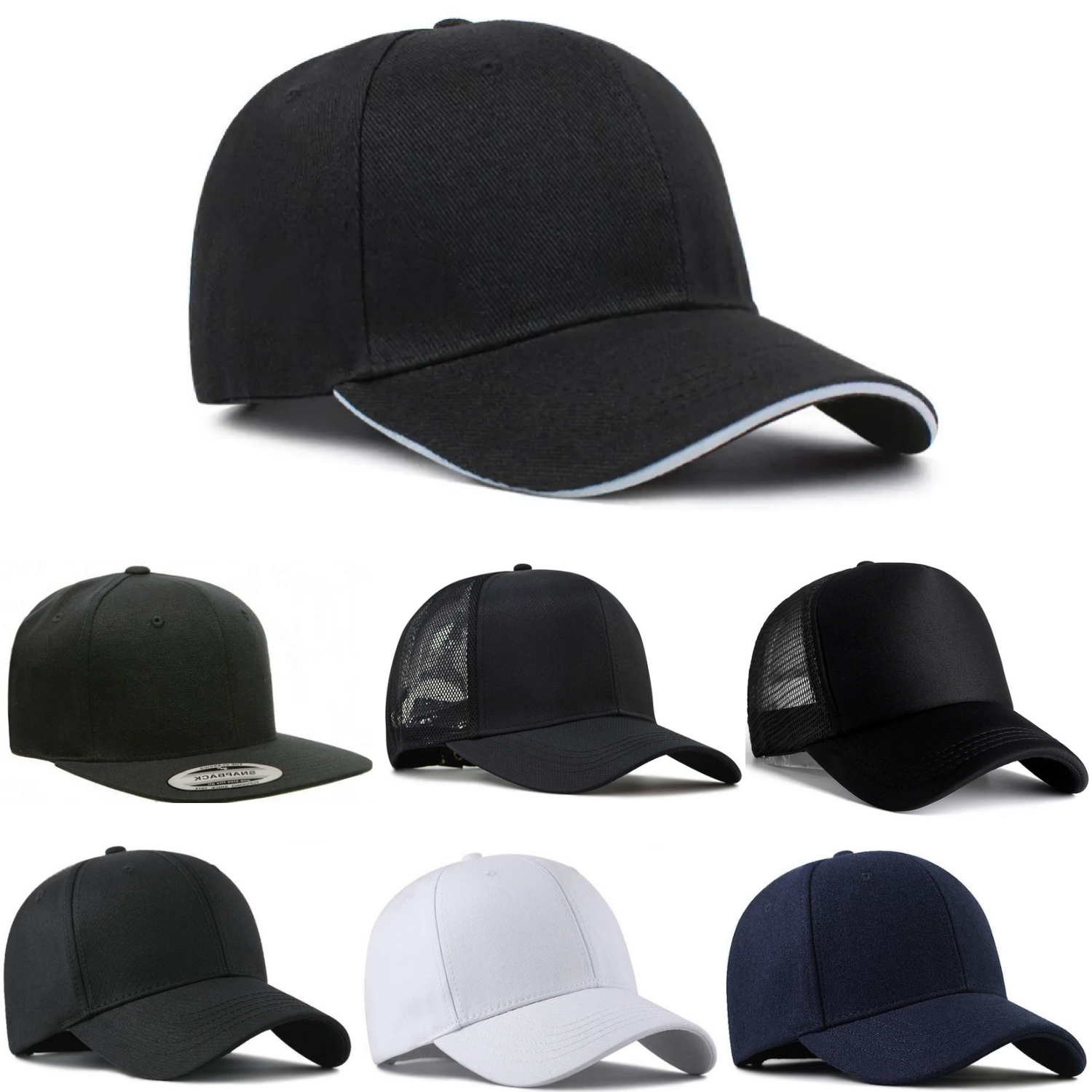 Basecap Baseball Cap Mütze Verstellbare Kappe Hut Herren Damen kappe ...