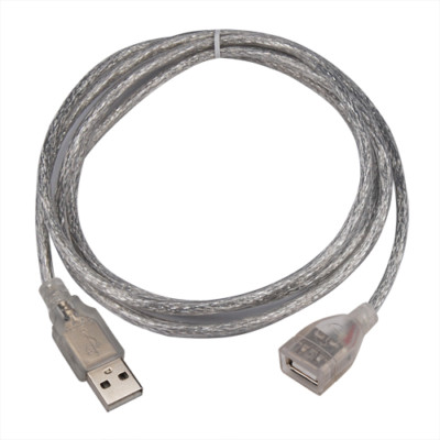 2m Metre USB 2.0 Extension Cable Lead A to A Male Female Cable 480mbps ...