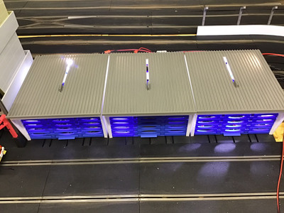 Scalextric/Carrera/SCX Slot Car Racing Pit Lane Garage Building | eBay UK