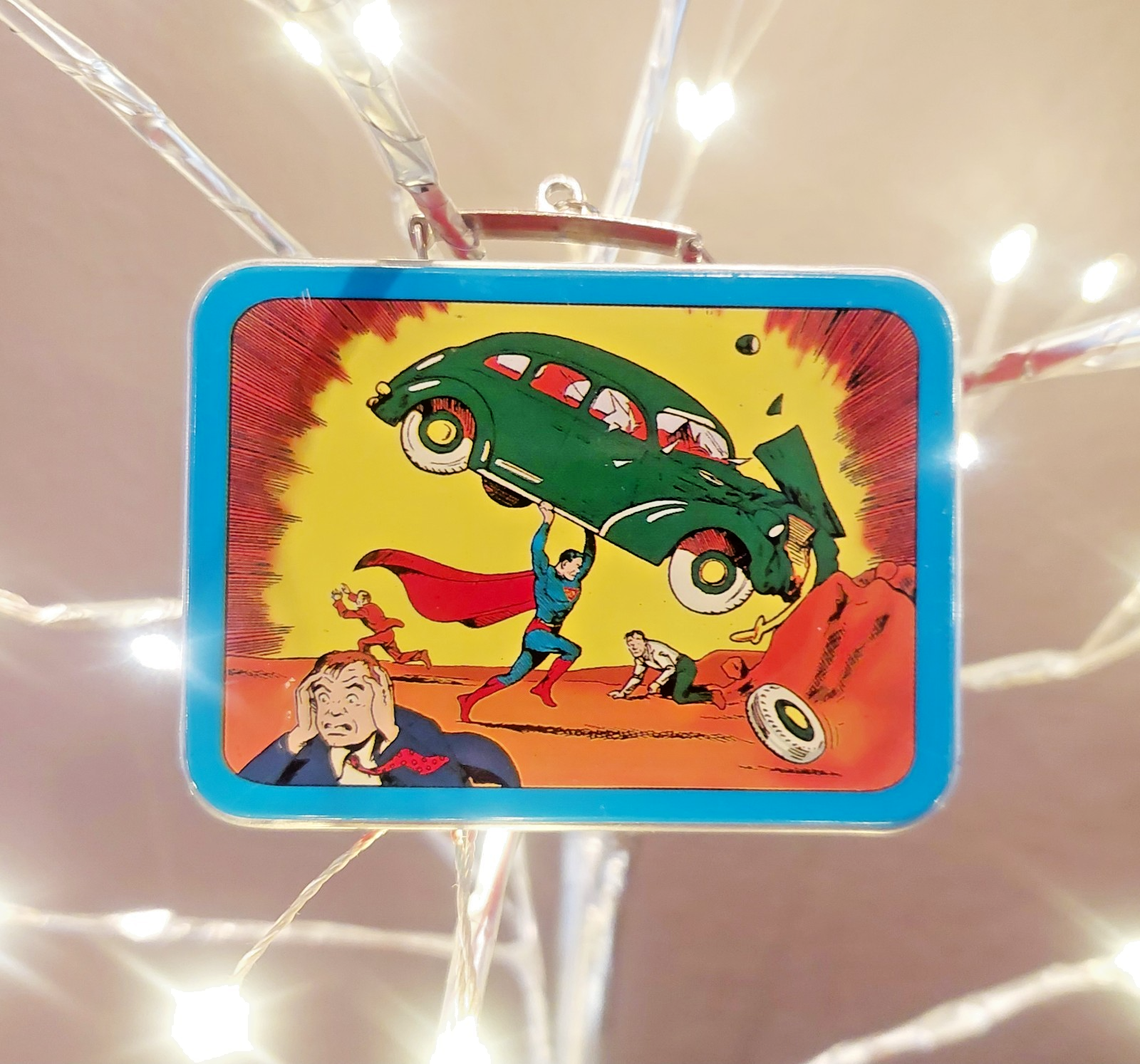 Mini Superman Lunchbox - Tin Hallmark Ornament Vintage 1998 H | eBay