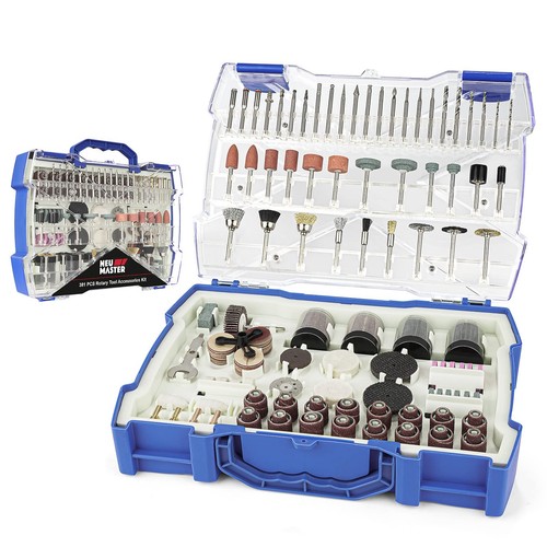 Rotary Tool Accessories Kit, 381Pcs Accessory Set, Carving Polishing ...